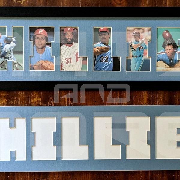 Phillies Picture Frames - Etsy