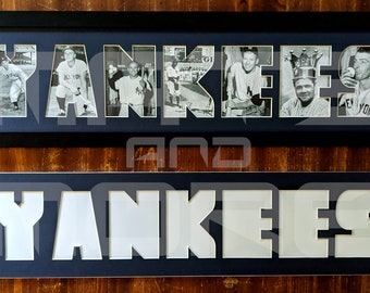 New York Yankees Picture Frame - Etsy