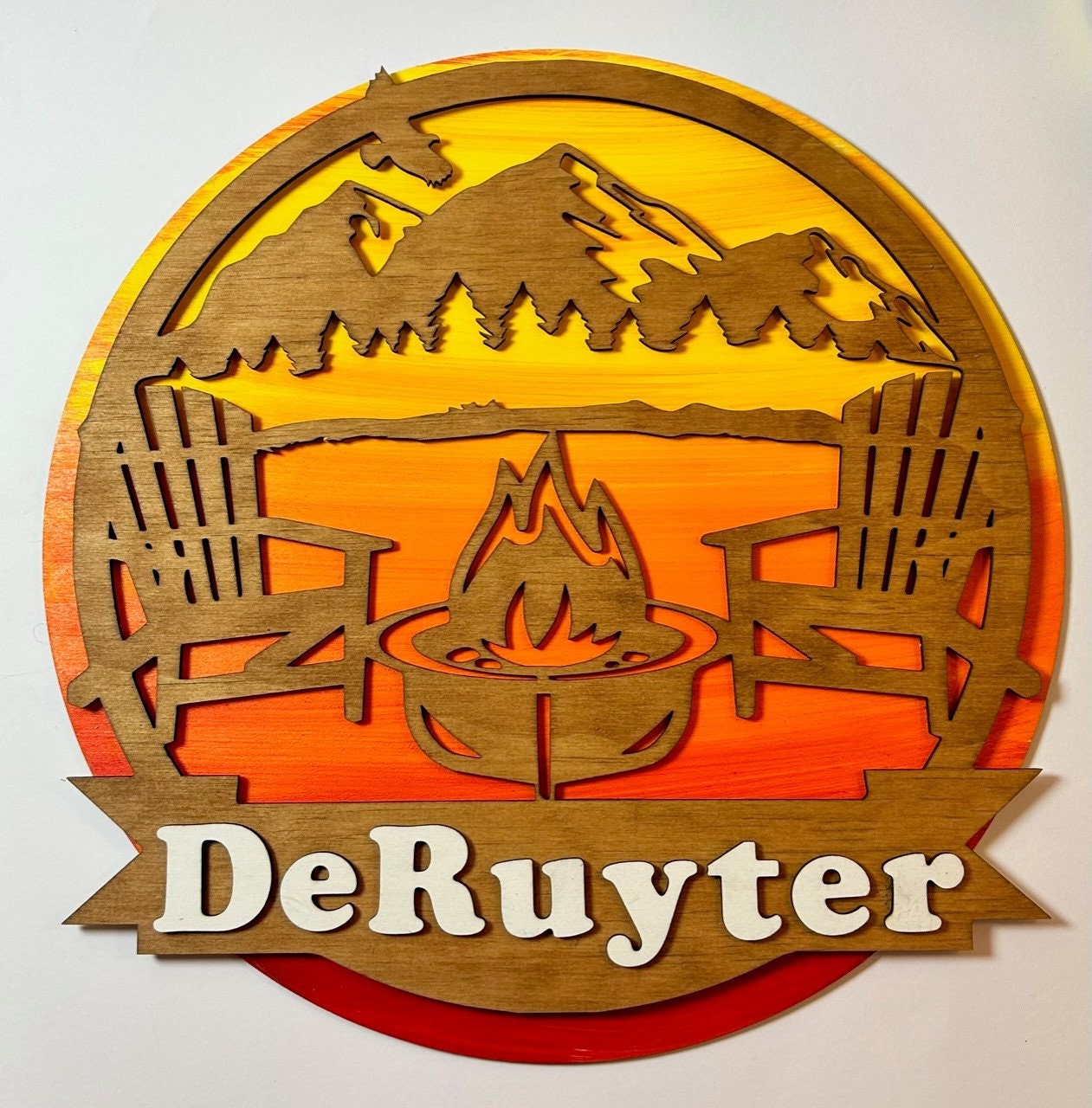 Personalized Campsite Sign - Etsy