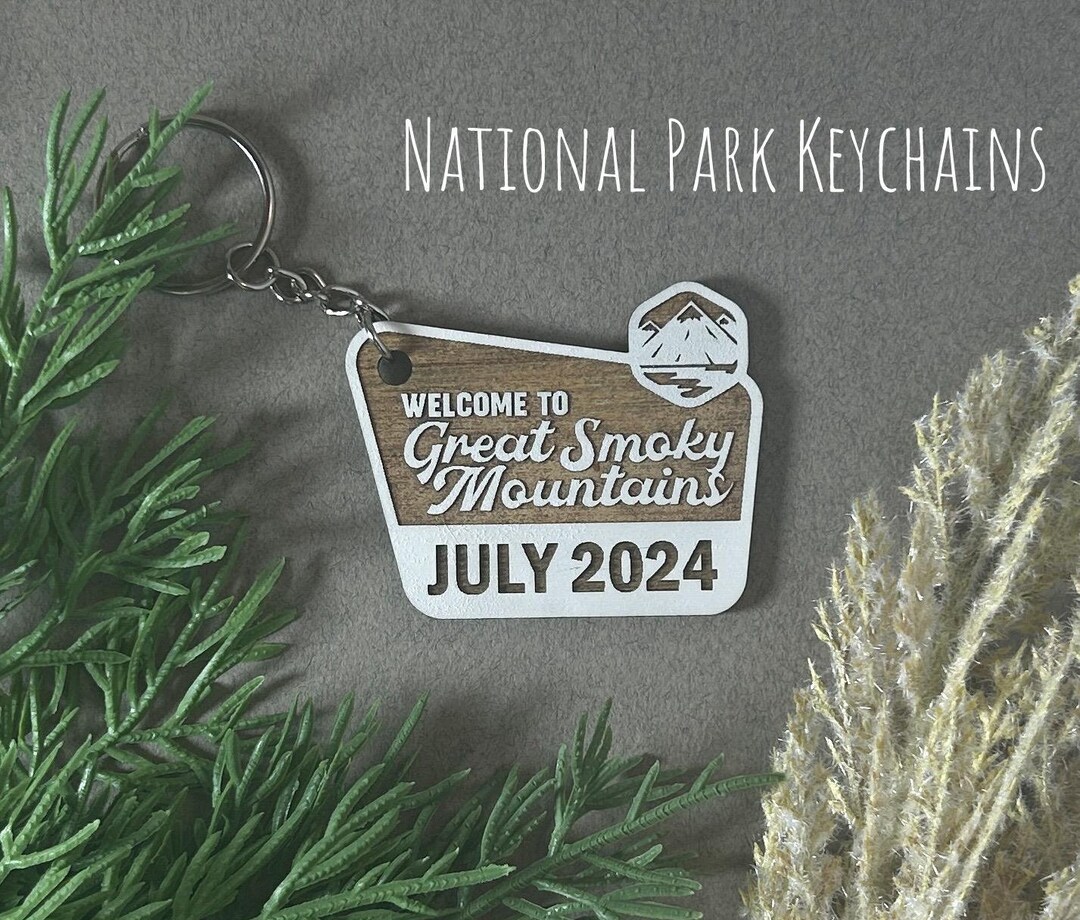 Personalized National Park Gifts | National Park Keychain | Customized ...