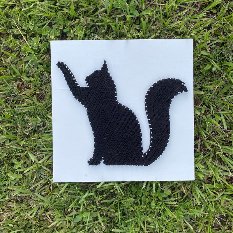 Cat String Art - Etsy