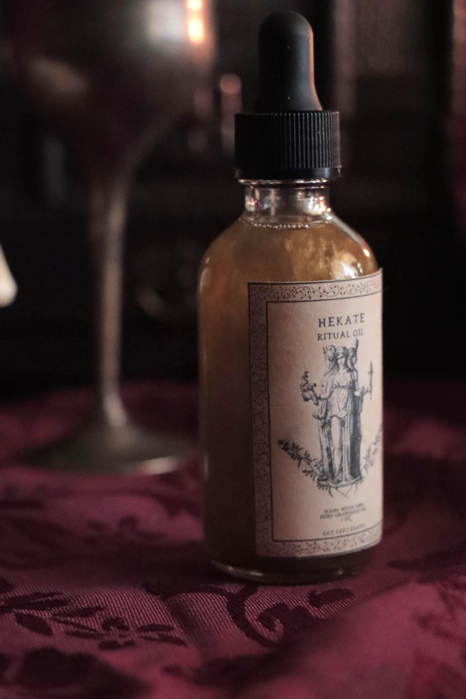 Hekate Ritual Oil - Altar Prayer Deity Spell Oil - Etsy