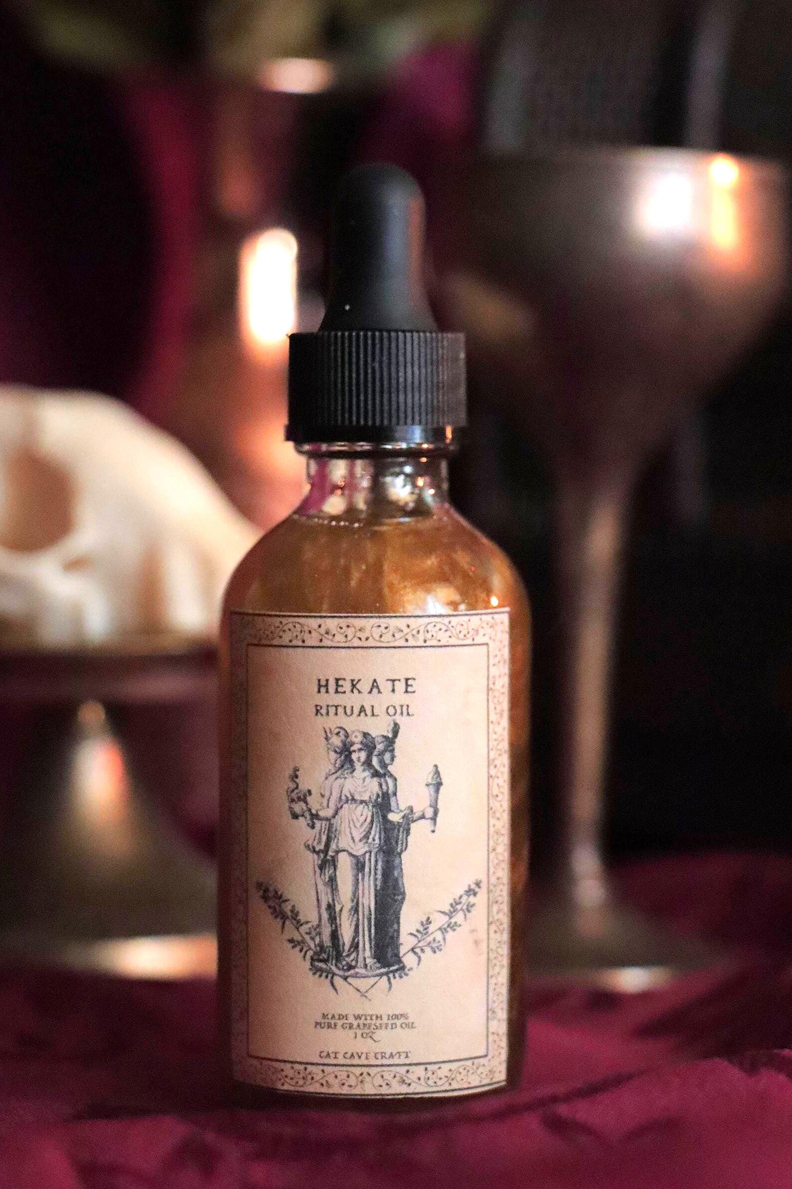 Hekate Ritual Oil - Altar Prayer Deity Spell Oil - Etsy