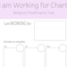 I Am Working for Chart, Behavior Modification Chart, Reward Chart ...