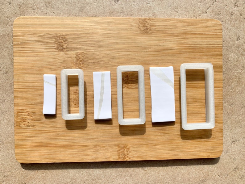 Rectangle Shape Clay Cutters Polymer Clay Cutters Sharp | Etsy