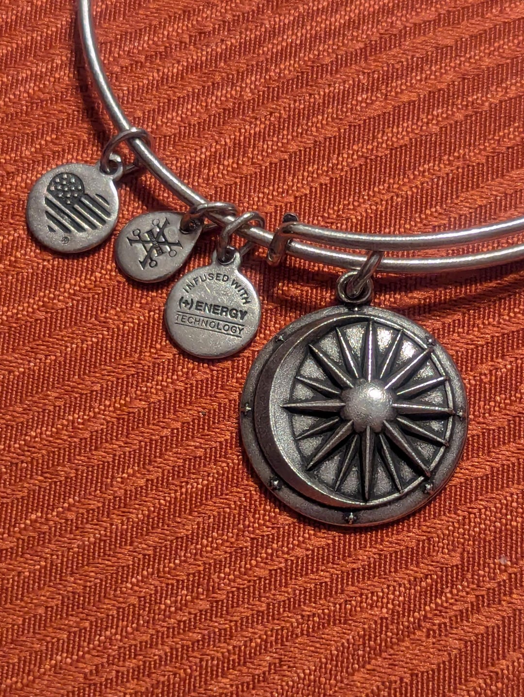 Alex and Ani Cosmic Balance Charm Bangle Bracelet Rafaelian Silver - Etsy