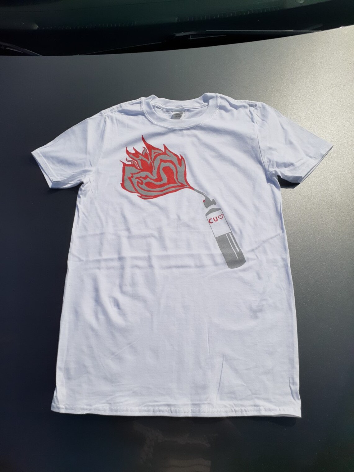 Kitchen Torch T Shirt | Flame Shirt, Flaming Heart Shirt, Foodie Gifts ...