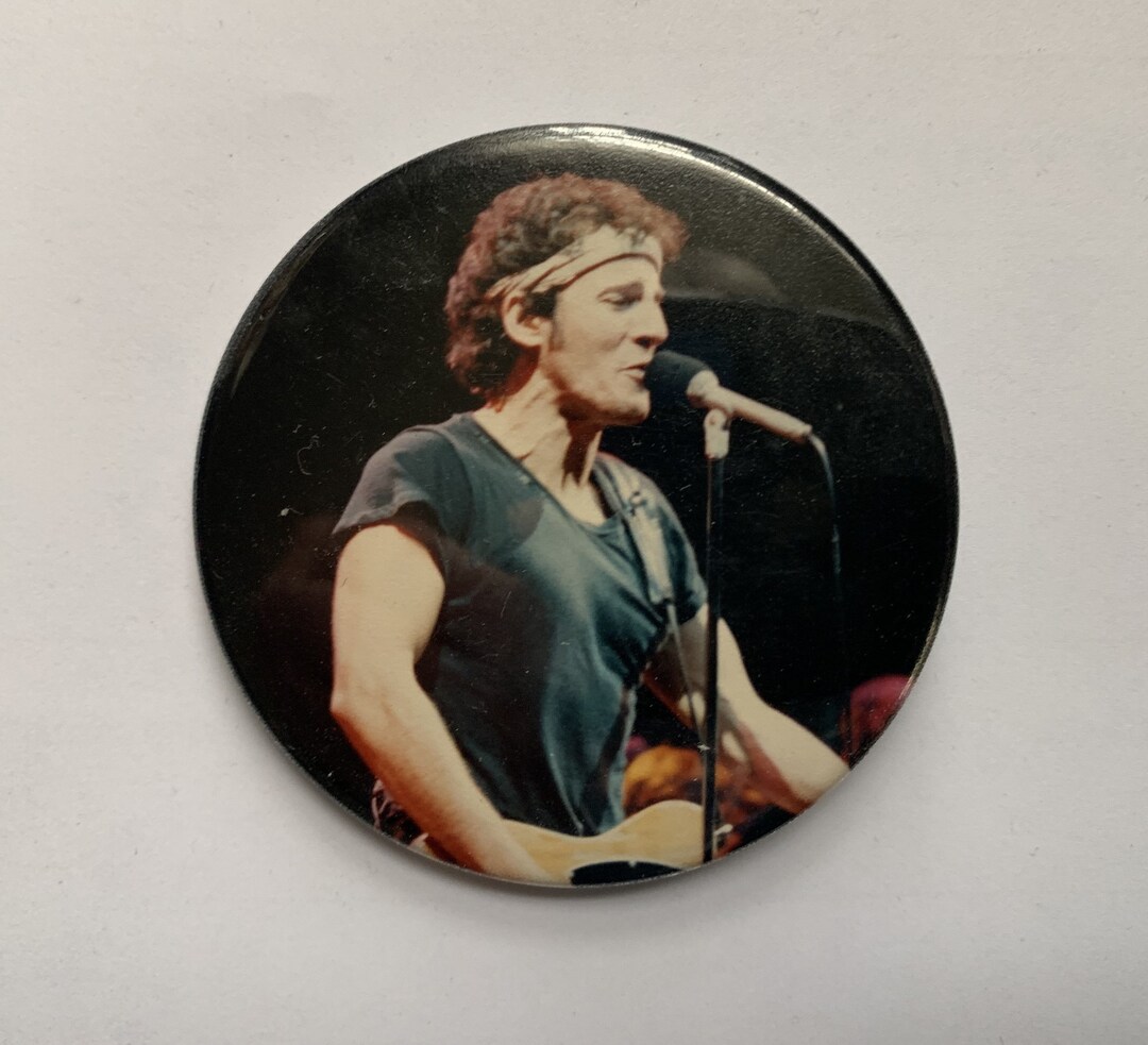 BRUCE SPRINGSTEEN: Badlands Tour Pinback - Etsy