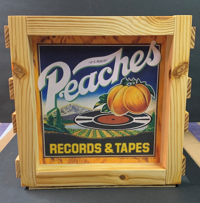 PEACHES RECORDS & TAPES Logos X 2 - Etsy
