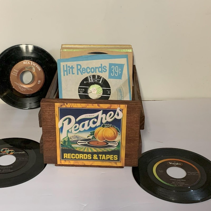 45 Record Box - Etsy