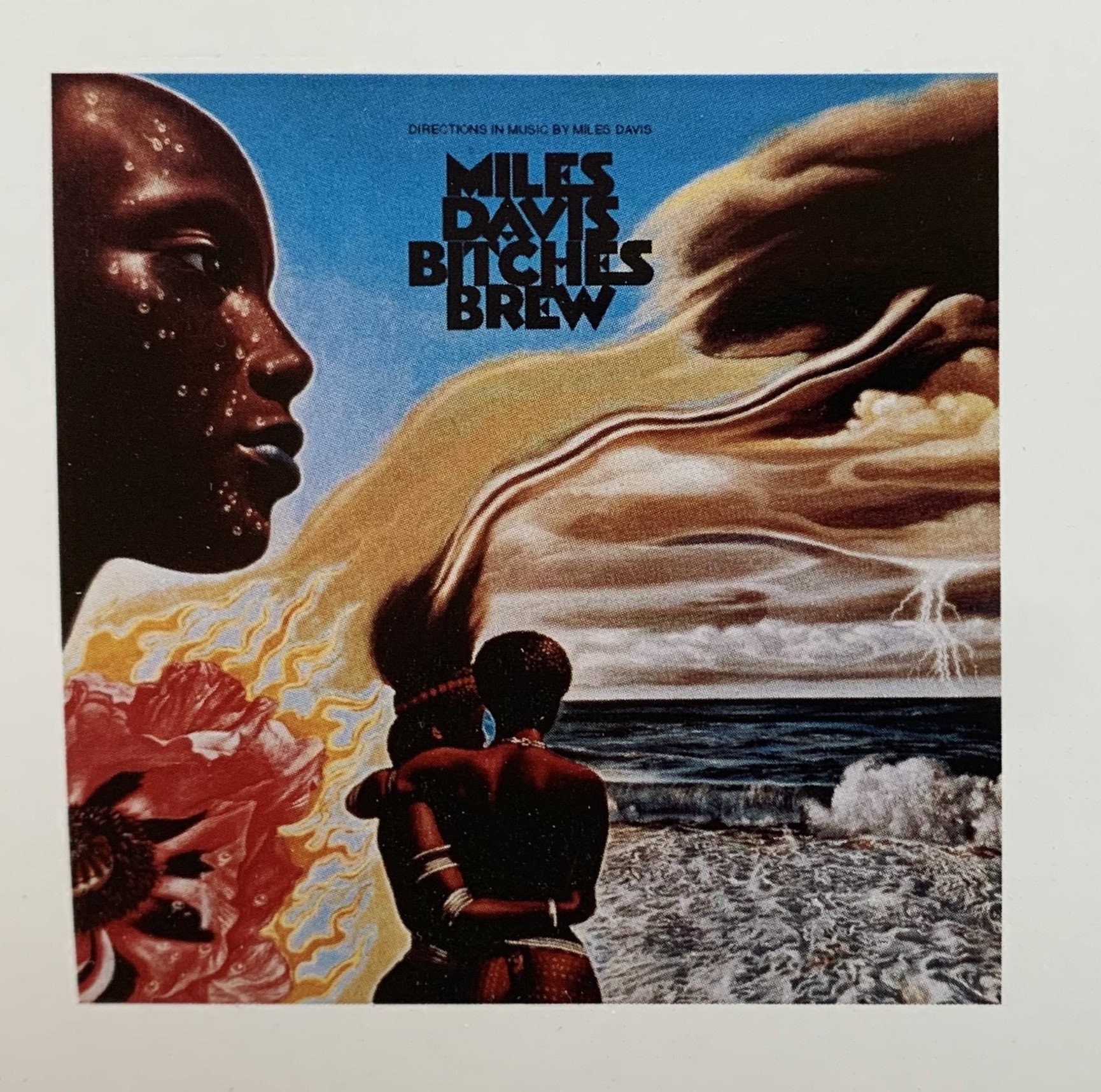 MILES DAVIS: Bitches Brew Album Art Sticker - Etsy