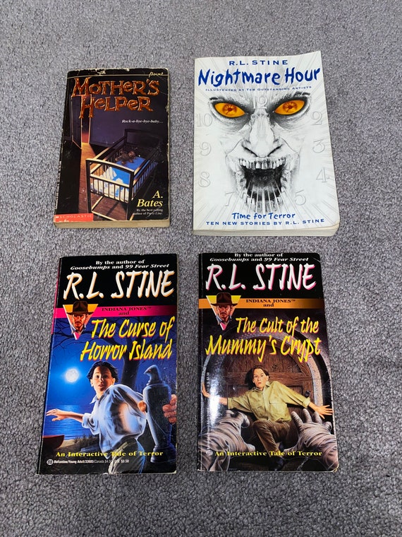 1990s Horror Books R.L. Stine Christopher Pike Diane Hoh | Etsy