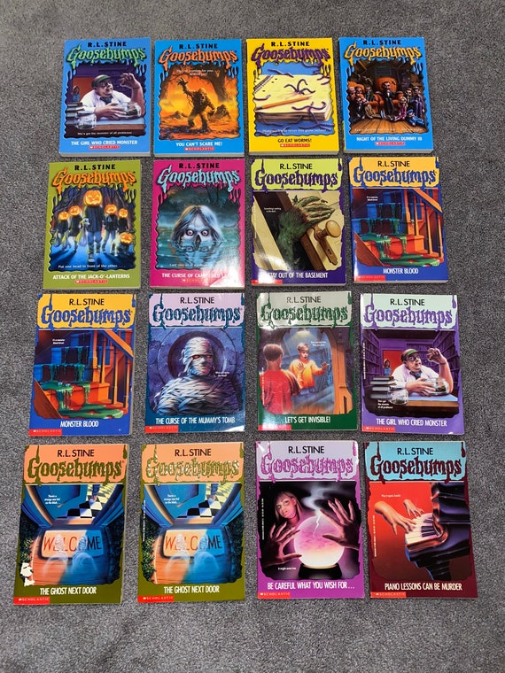Goosebumps Books by R.L. Stine | Etsy