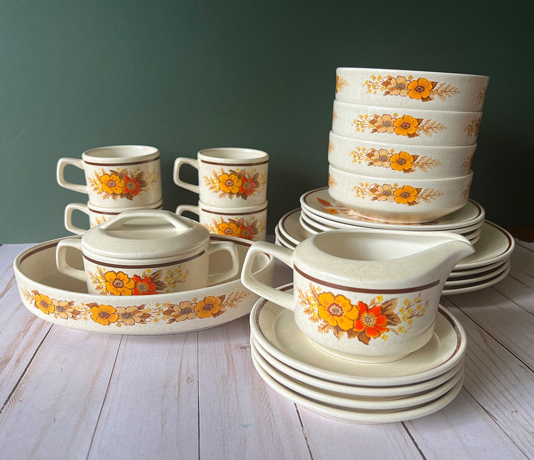 Temper-ware by Lenox fall Blossoms dish Set - Etsy