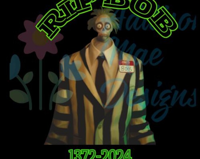 RIP Bob Beetlejuice 2 PNG - Etsy