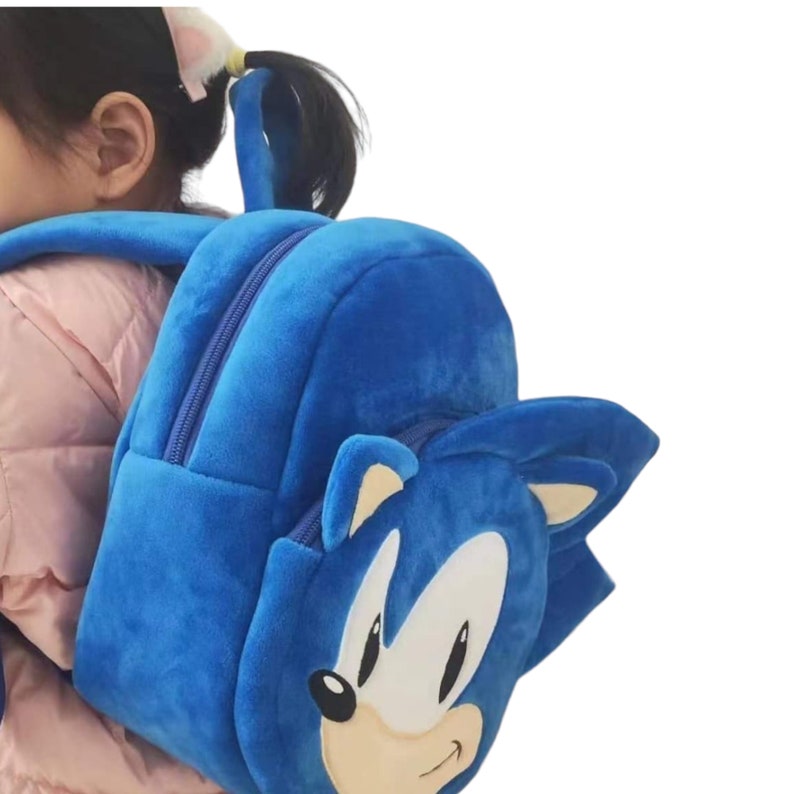 Sonic Backpack Great for Kids Great for Travel Sonic Back Pack Sonic ...