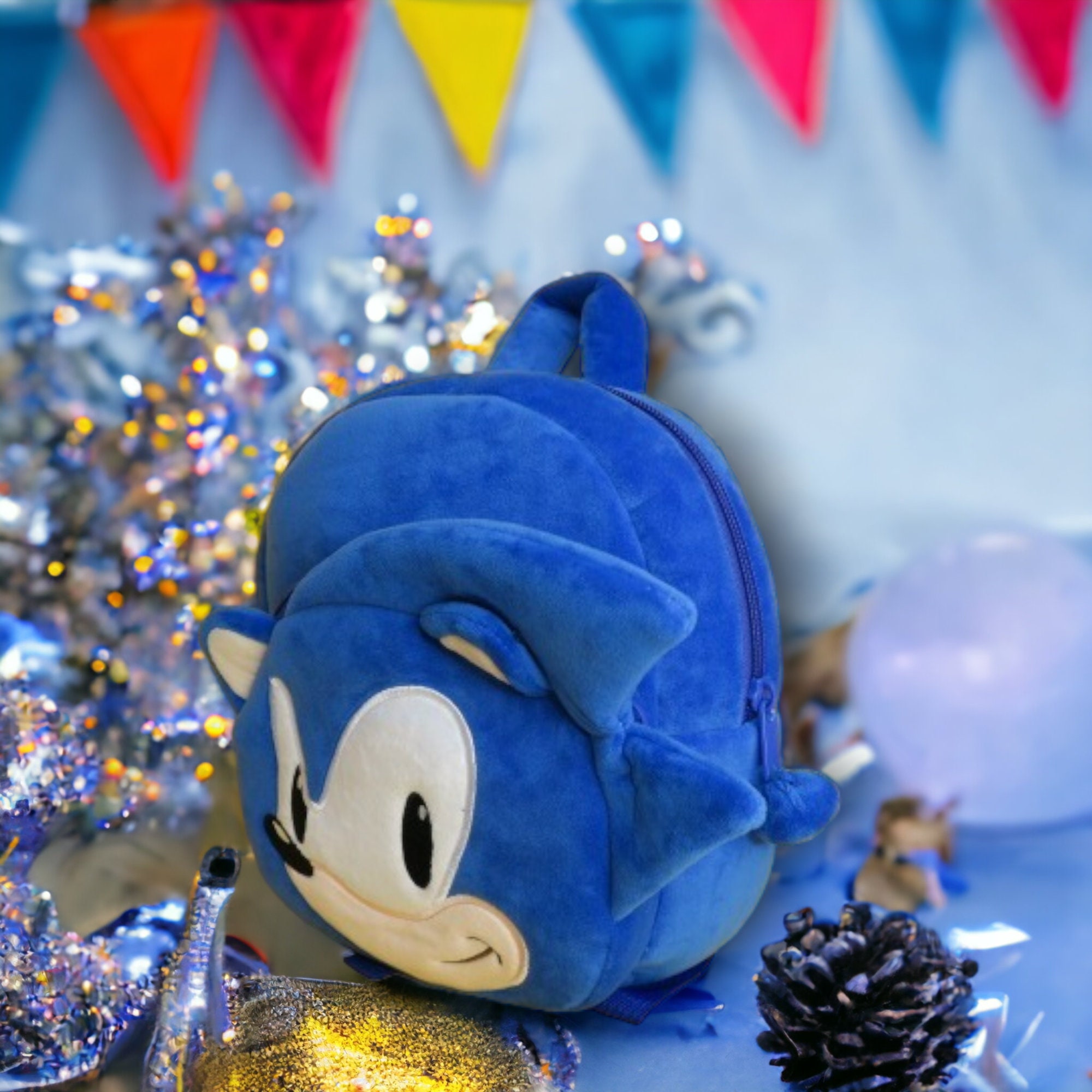 Sonic Backpack Great for Kids Great for Travel Sonic Back Pack Sonic ...