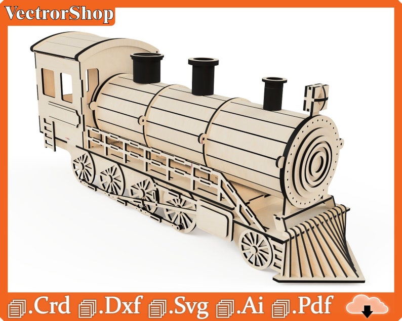 Cash Came With Glasses Support for Train Laser Cut Files - Etsy