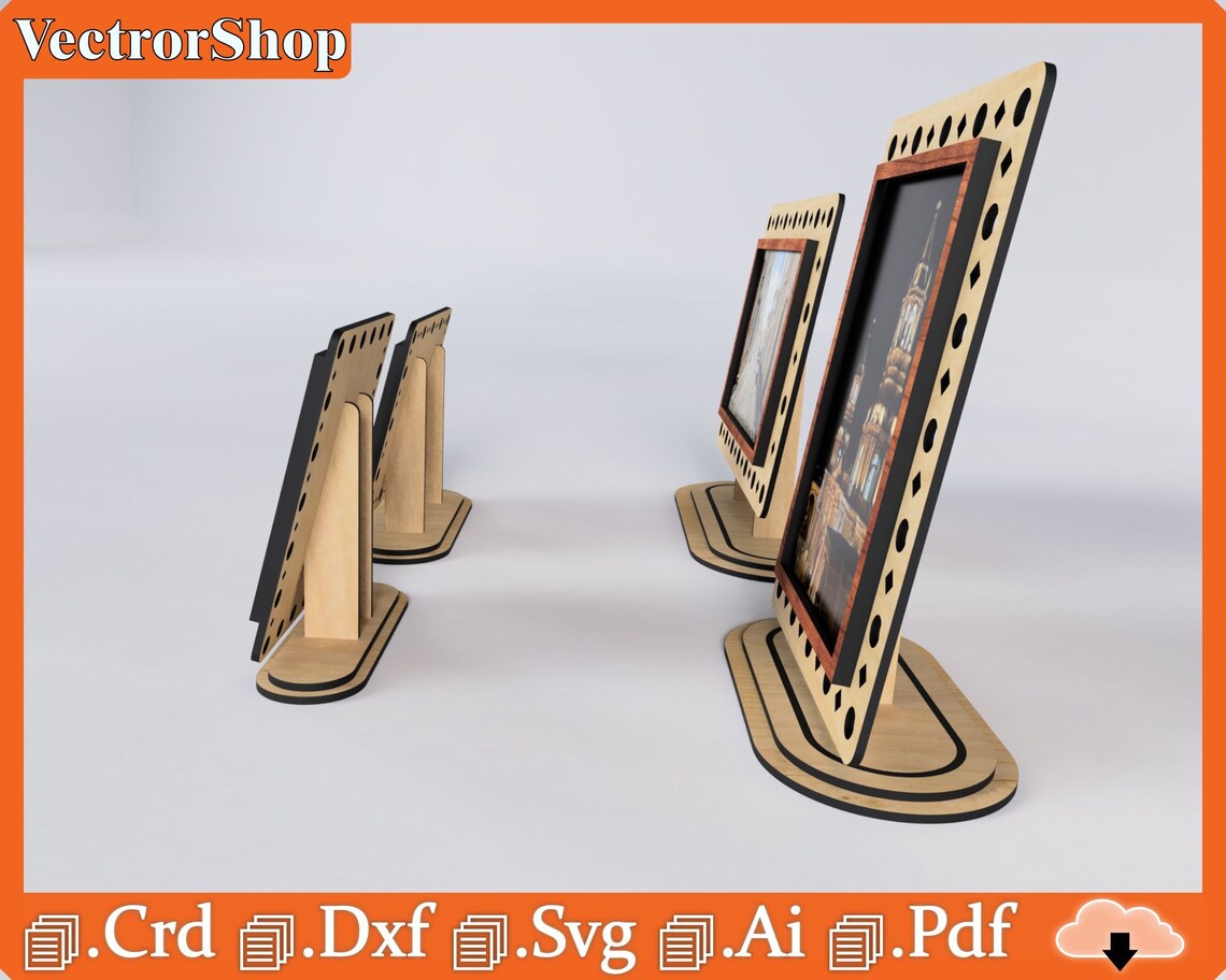 Photo Frame for Cnc Laser Cutting / Photo Frame for Laser - Etsy