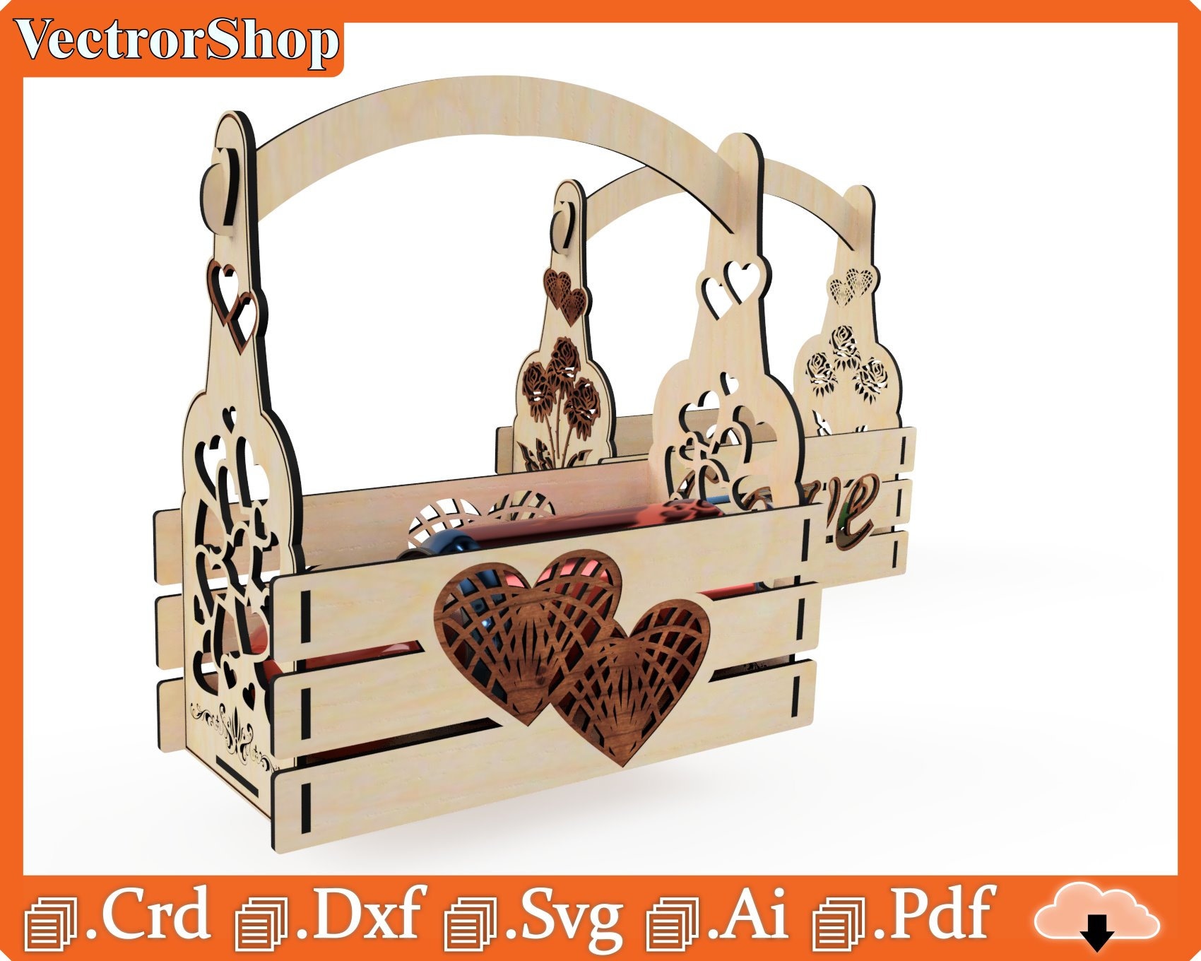 Decorative Baskets for Laser Cut / Decorative Storage Basket - Etsy