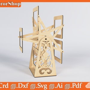 Carousel Photo Frames / Star Photo Frames / Home Decoration / Laser Cut ...