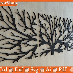 Tree Branches for Laser CNC Cut / Tree Branches With Relief ...