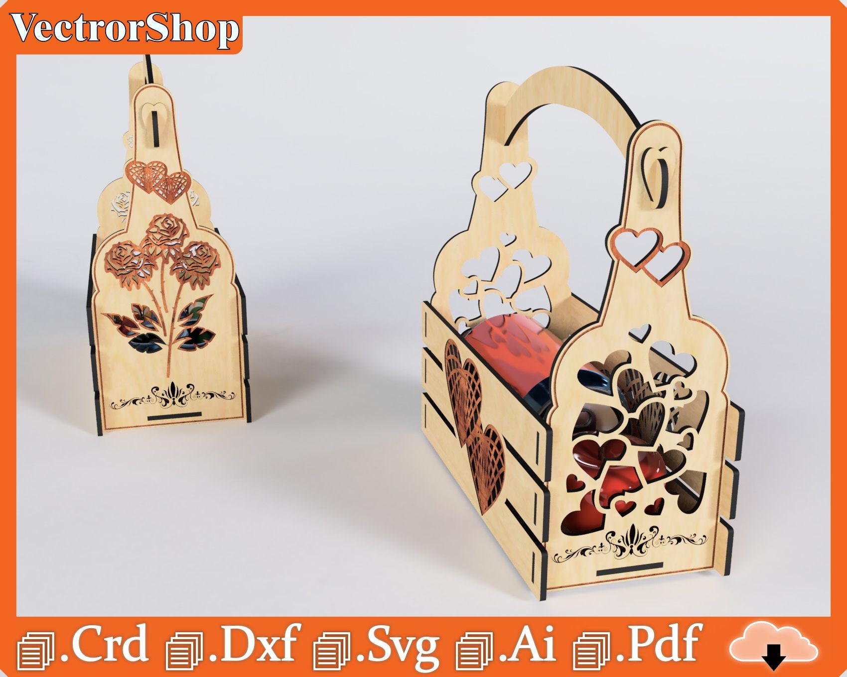 Decorative Baskets for Laser Cut / Decorative Storage Basket - Etsy