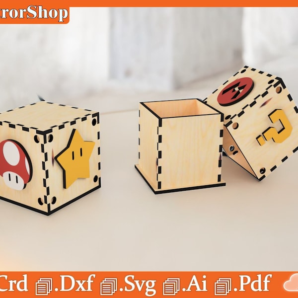 Caja mario bros - Etsy México