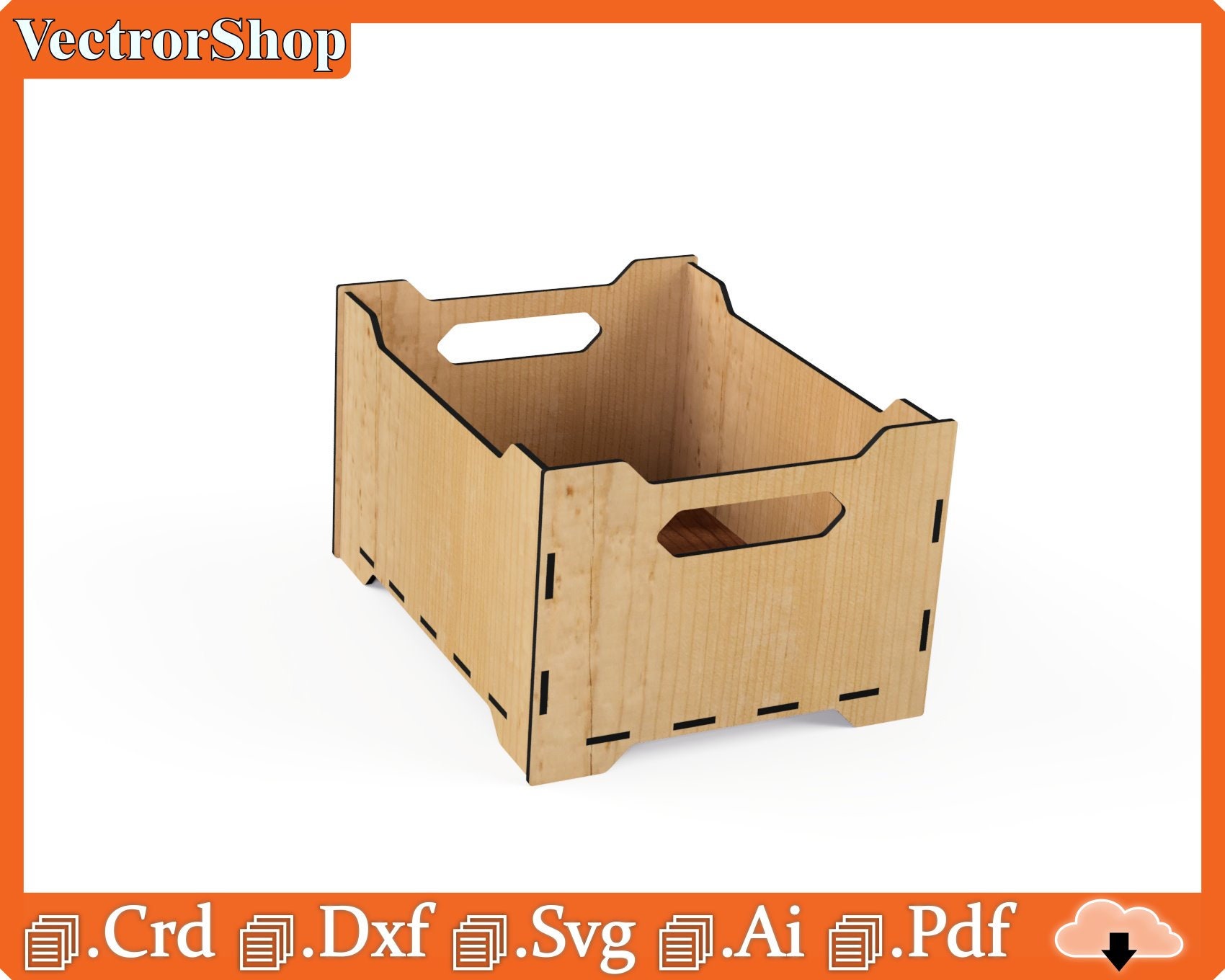 Storage Boxes / Vector for Laser Cut / Templates CNC / SVG DXF - Etsy