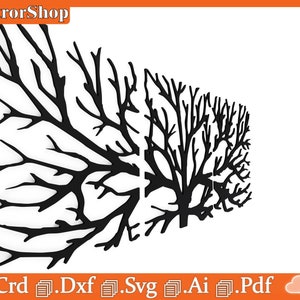 Tree Branches for Laser CNC Cut / Tree Branches With Relief ...