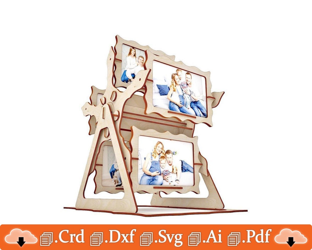 Photo Frames for Laser Cutting / Home Decor for CNC Cutting / Cnc ...