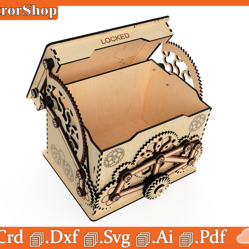 Laser Cut Vector Gears - Etsy