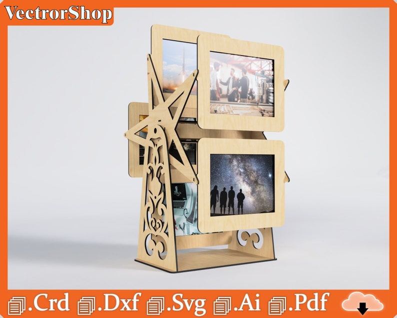 Carousel Photo Frames / Star Photo Frames / Home Decoration / - Etsy