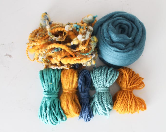 FIBER PACK 265: Handpicked Fiber Assortment for Weaving - Ideal for ...