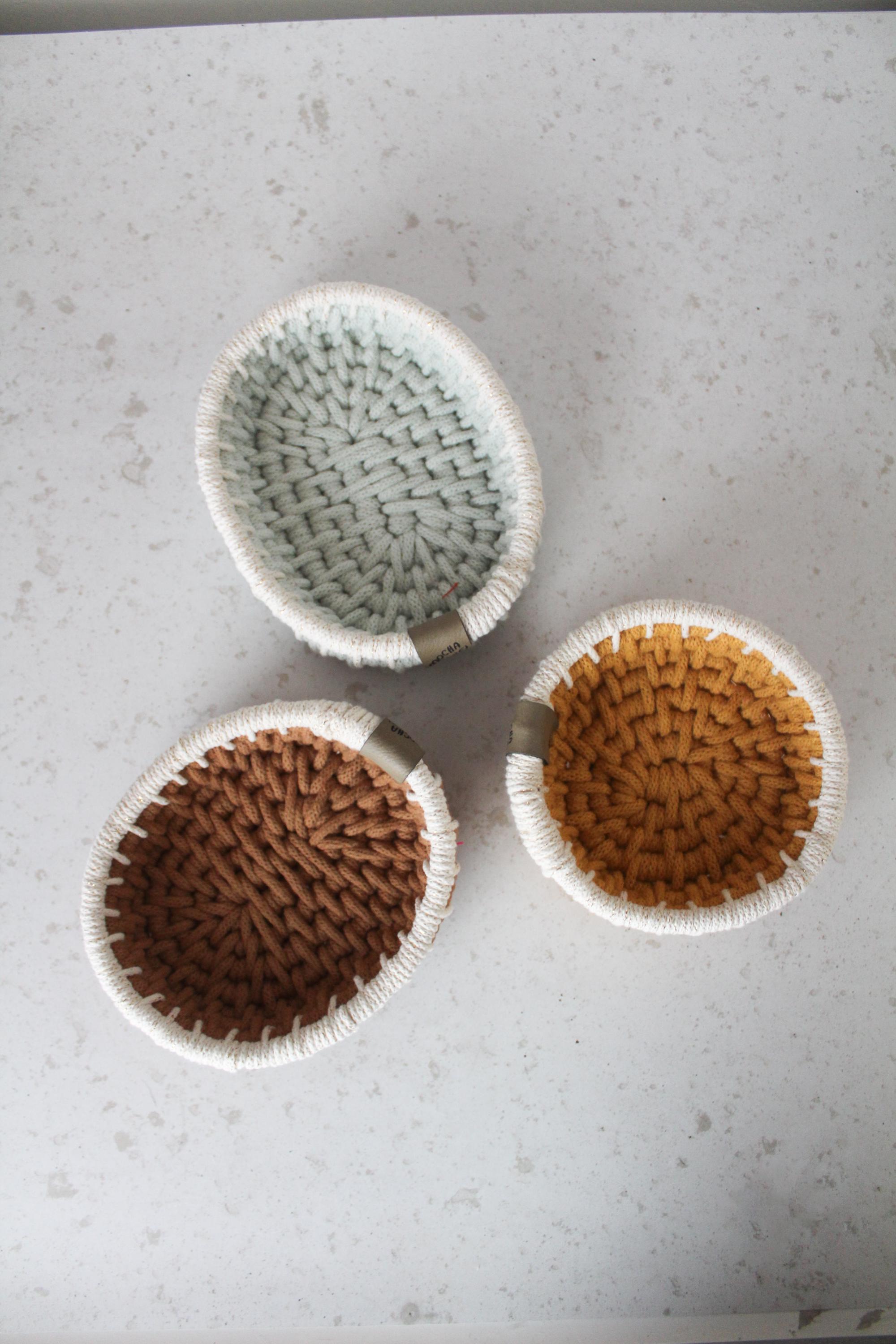 Coiled Rope Trinket Dish / Mini Multipurpose Bowls - Handmade - Etsy