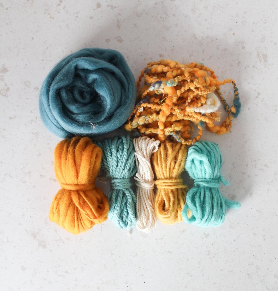 FIBER PACK 259: Handpicked Fiber Assortment for Weaving Ideal for ...