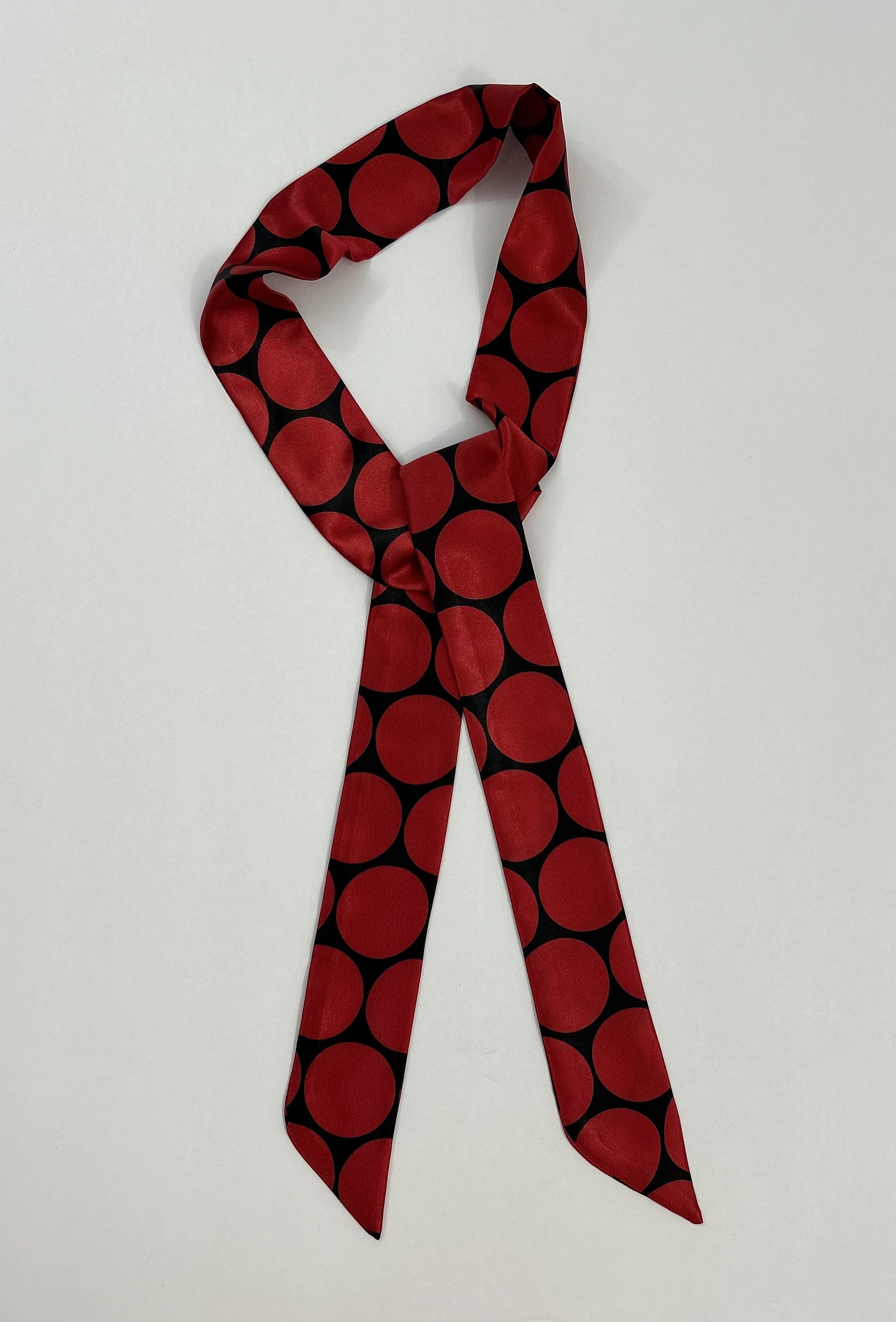 Skinny Scarf, All Silk - Etsy