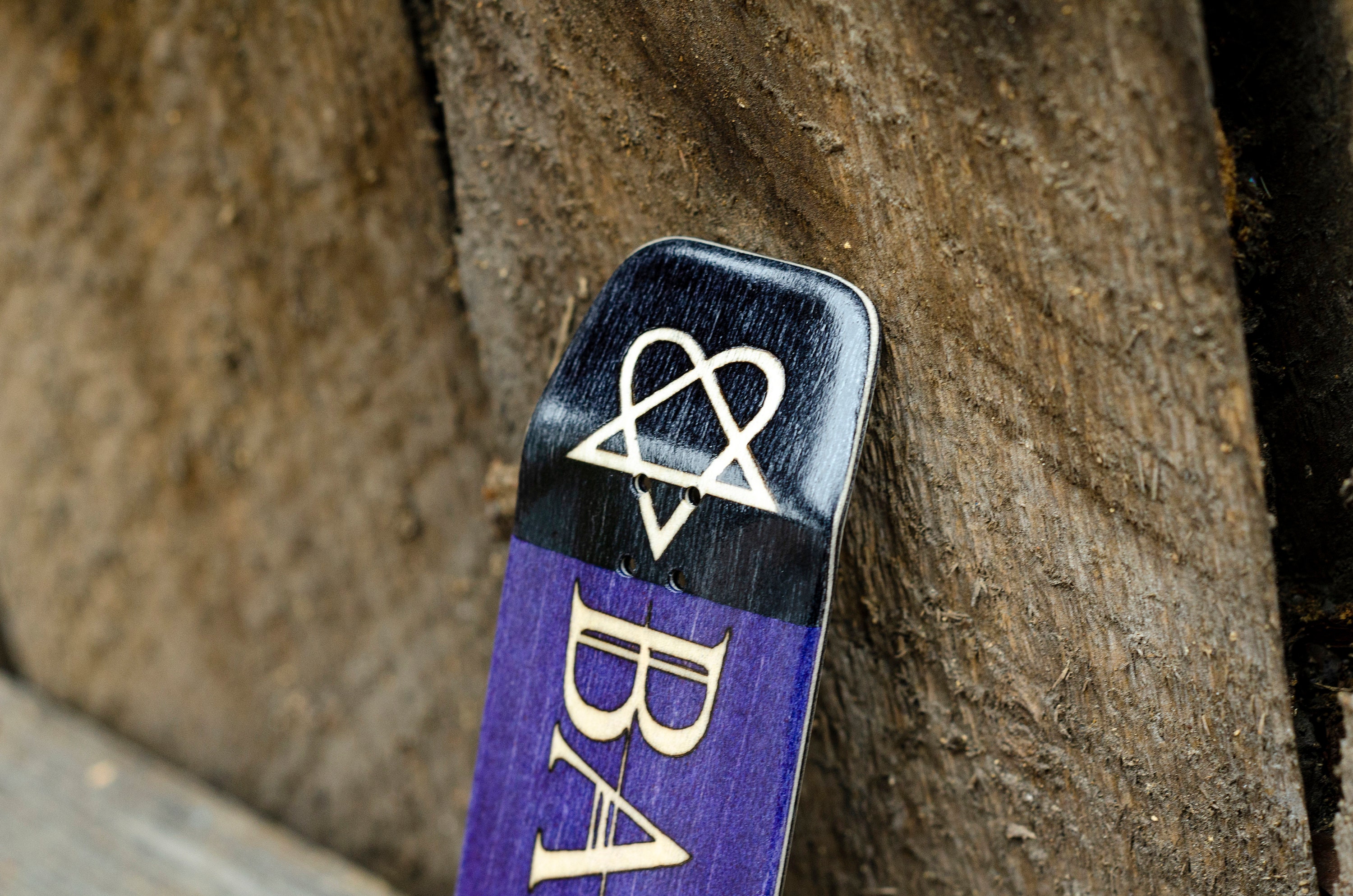 D'oh Fingerboard Deck Split BAM HIM - Etsy