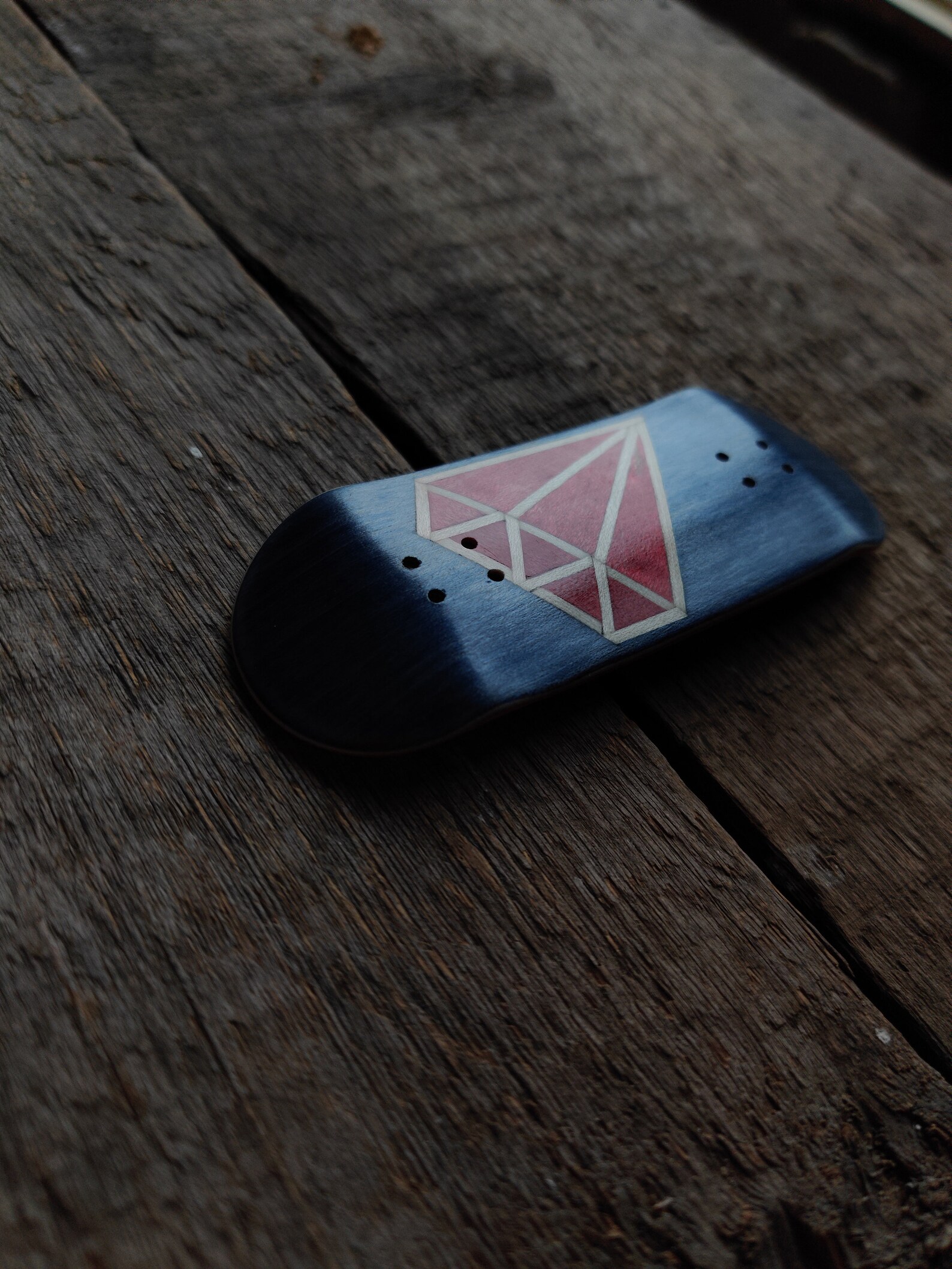 D'oh Fingerboard Deck Split Diamond | Etsy