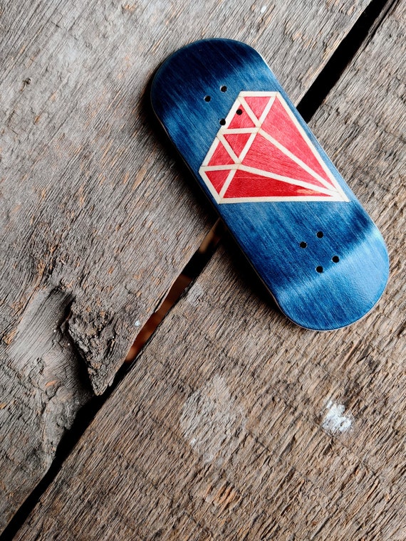 D'oh Fingerboard Deck Split Diamond | Etsy