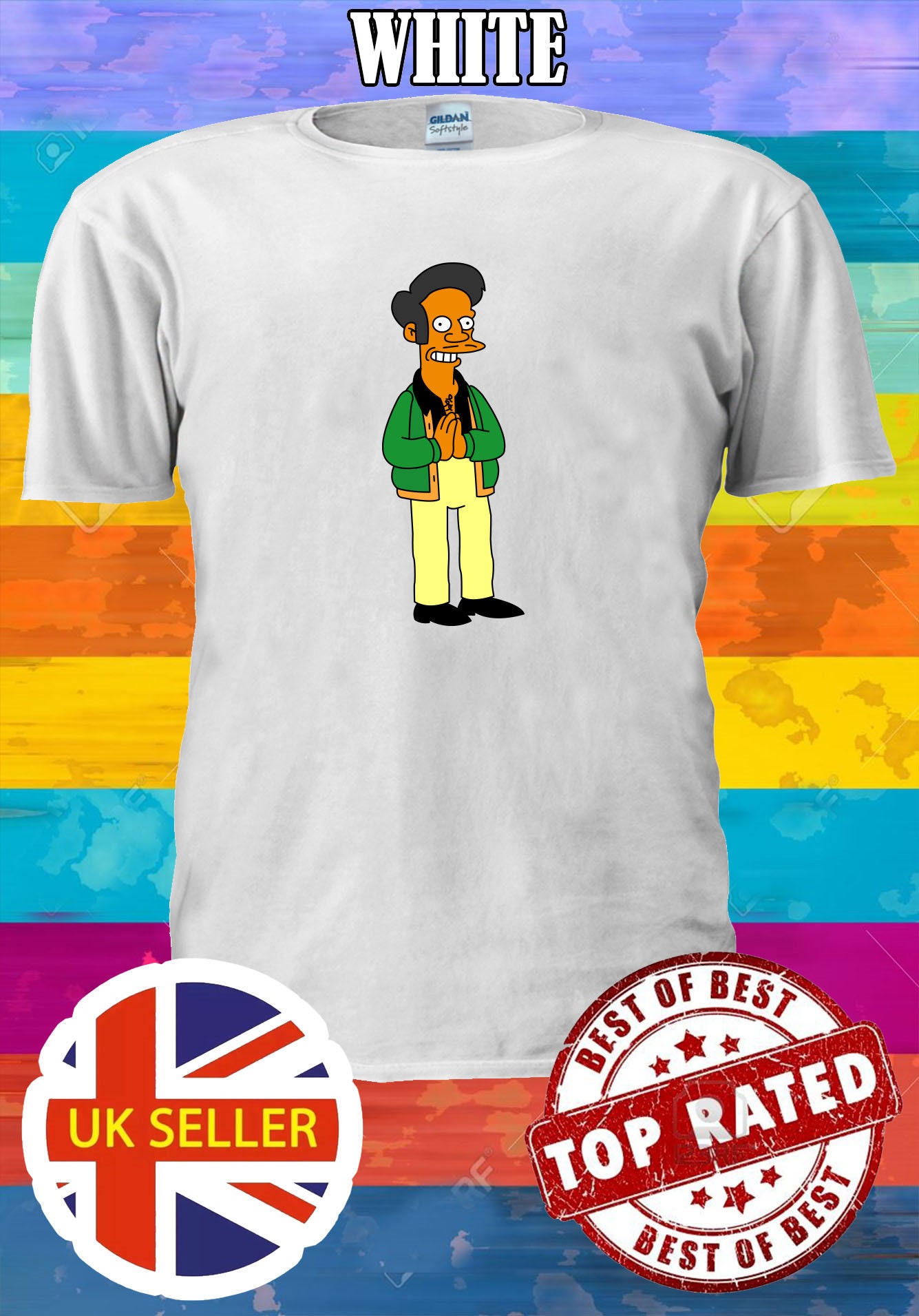 The Simpsons Prayer Apu T shirt T shirt | Etsy