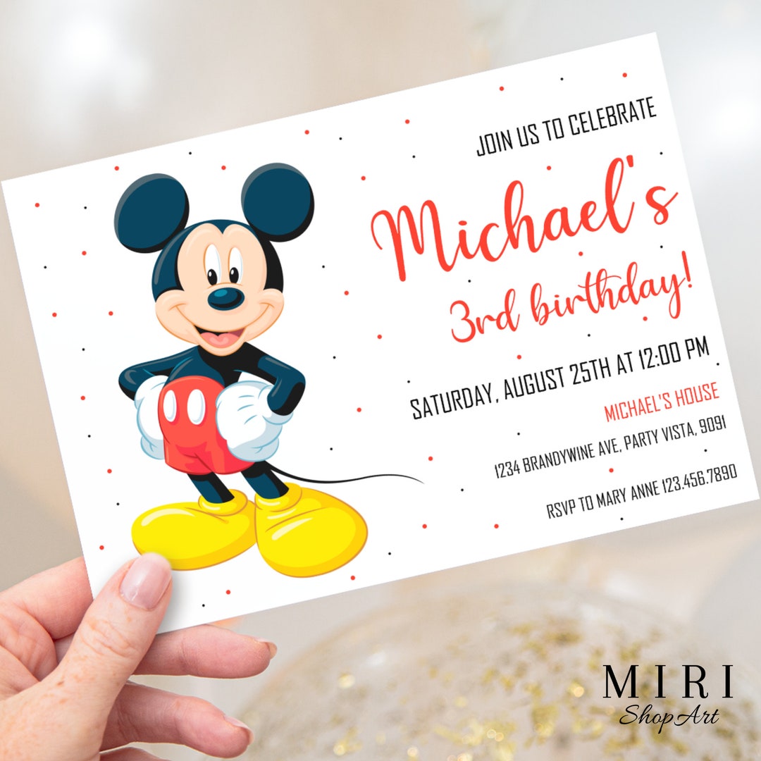 Editable Birthday Invitation for Boys, Birthday Card, Boy Birthday ...