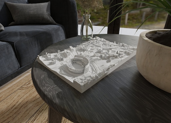 3D Print ROME Colosseum 5X7 3D City Series STL - Etsy UK