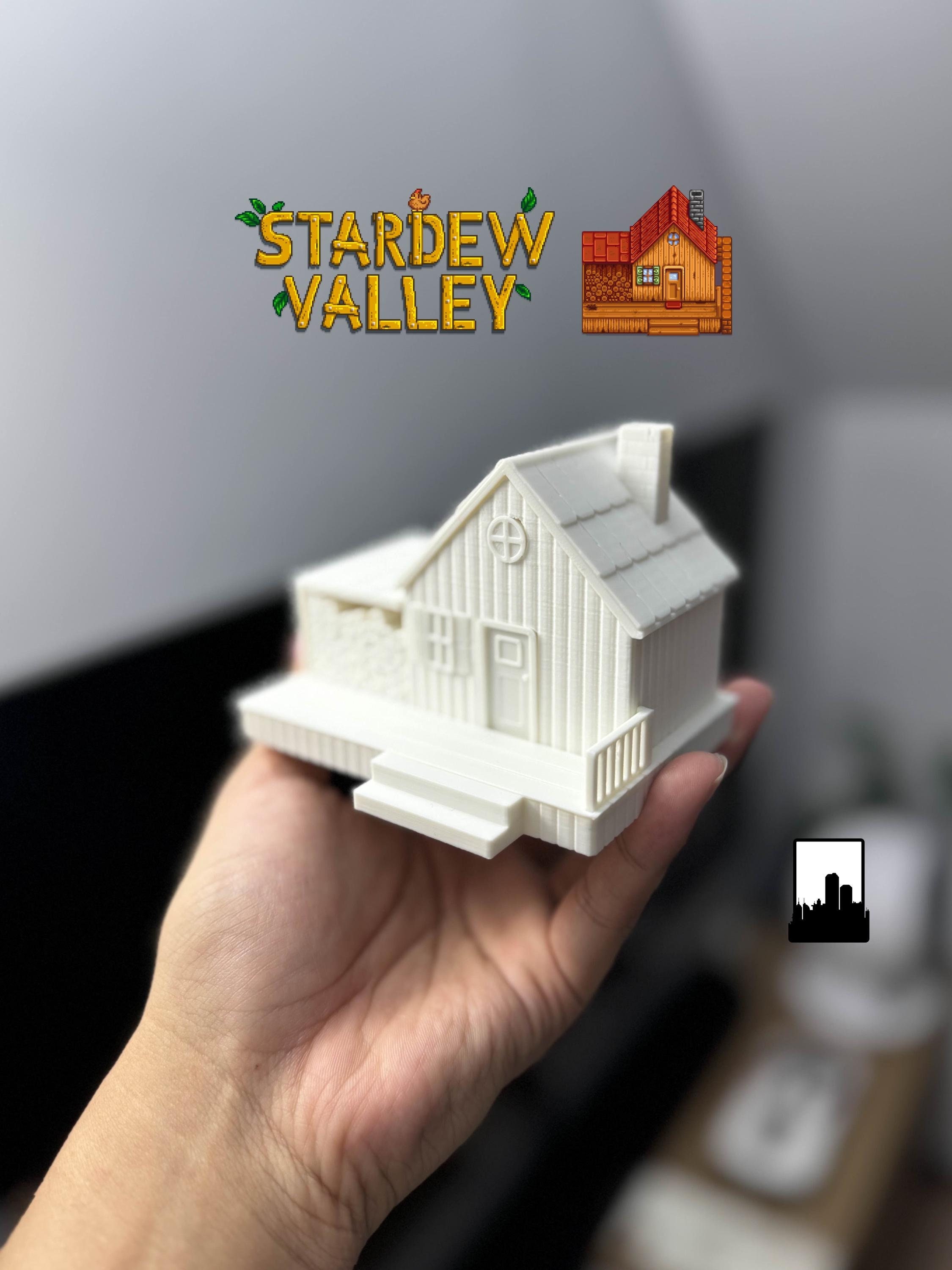 Stardew Valley Farmhouse Assembly 3d Printed Model Toy Kits - Etsy