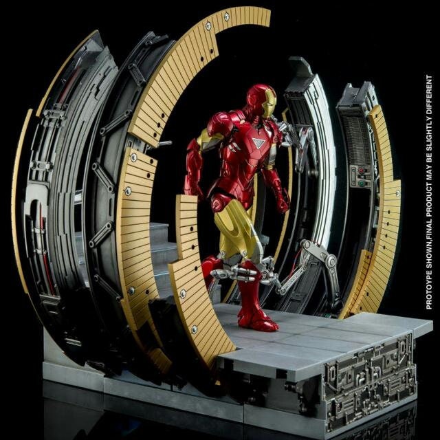 Iron Man Gantry STL Digital / Tony Stark / Repair Station / Figures ...