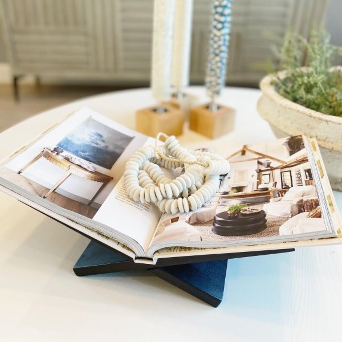 Open Book Stand Wood Black Open Book Display X Book Stand - Etsy