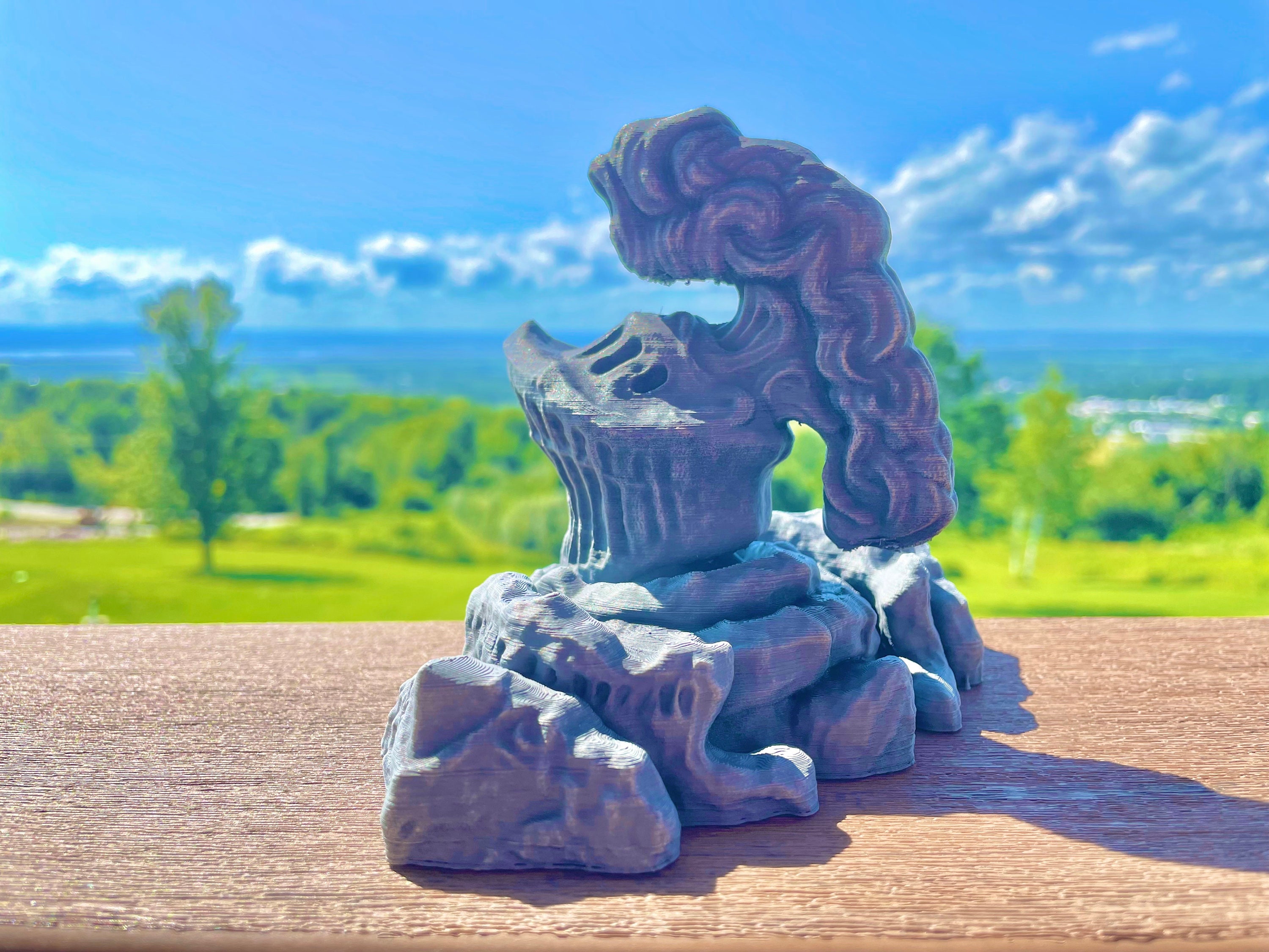 Dark Souls Inspired Havel the Rock Bust - Hand-painted 3D Printed ...