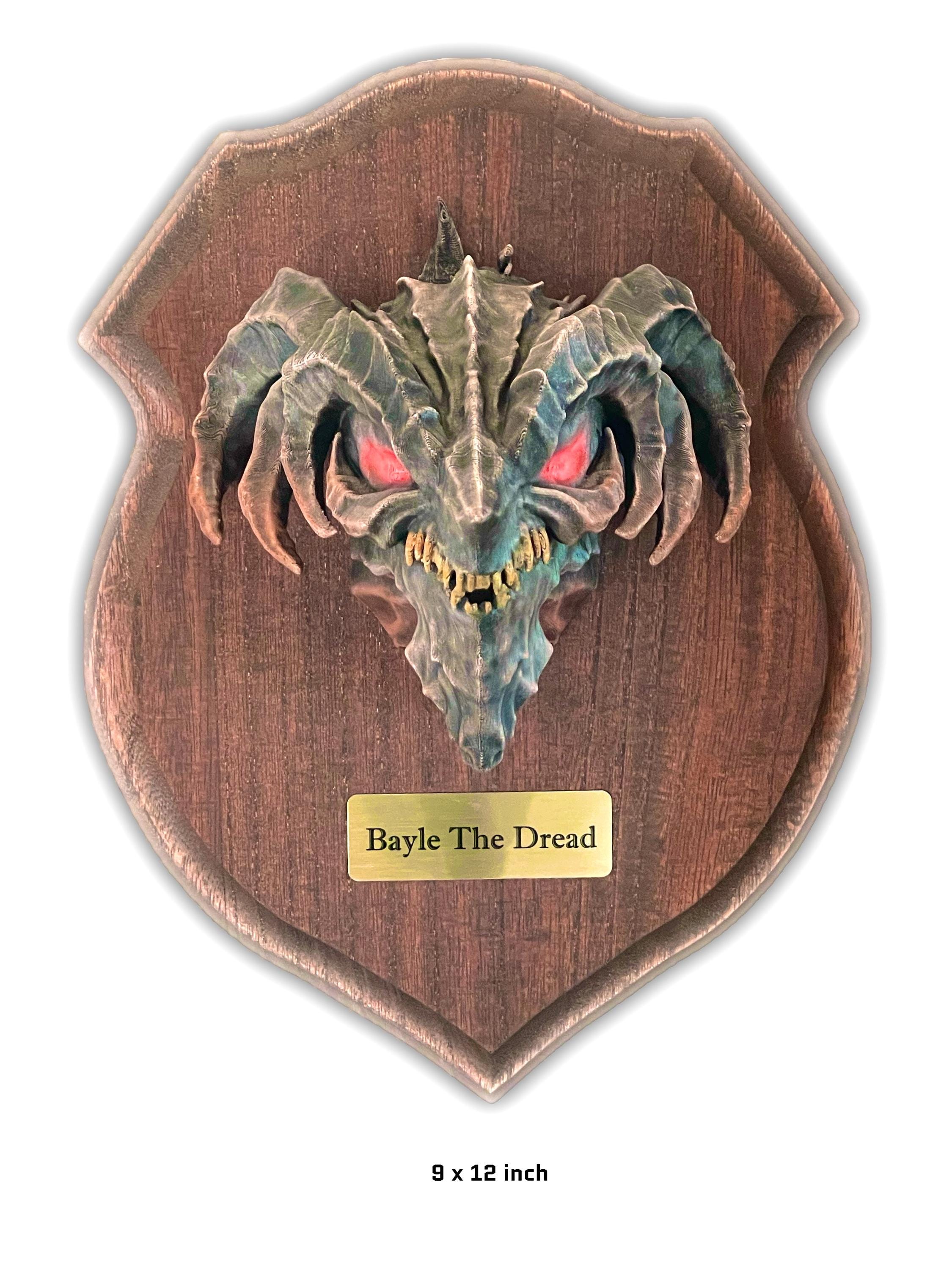 Bayle the Dread Wall Trophy | Elden Ring Mount | Fan Art | Hand-painted ...