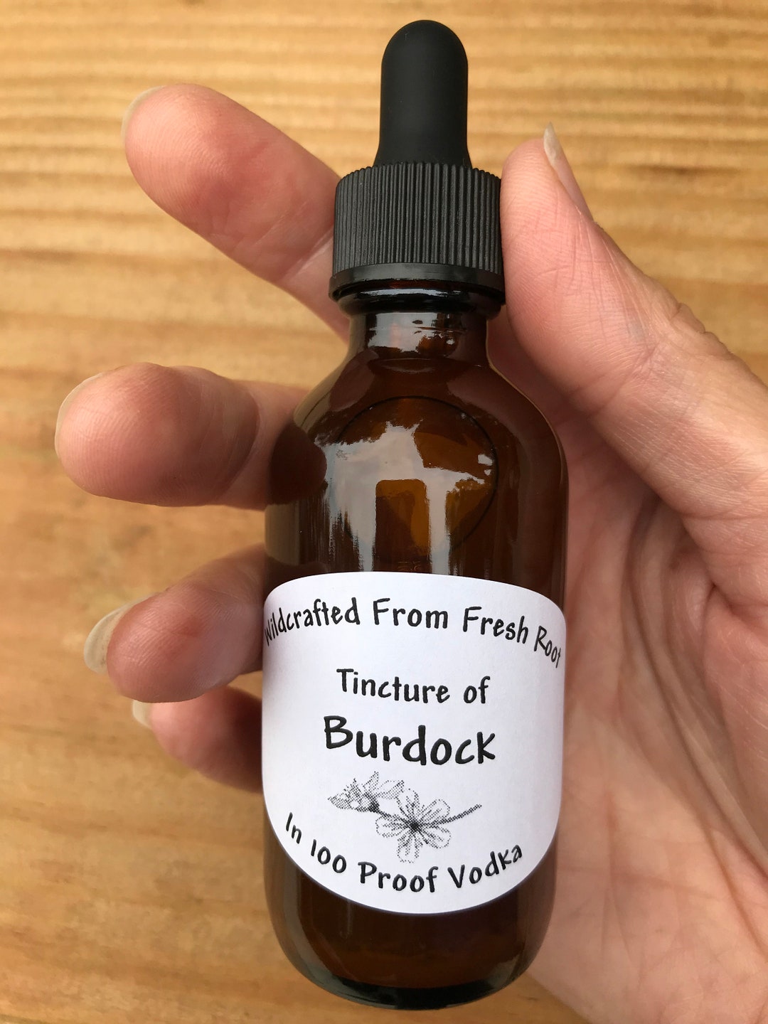 Burdock Root Tincture - Your Liver Will Love It! - Etsy
