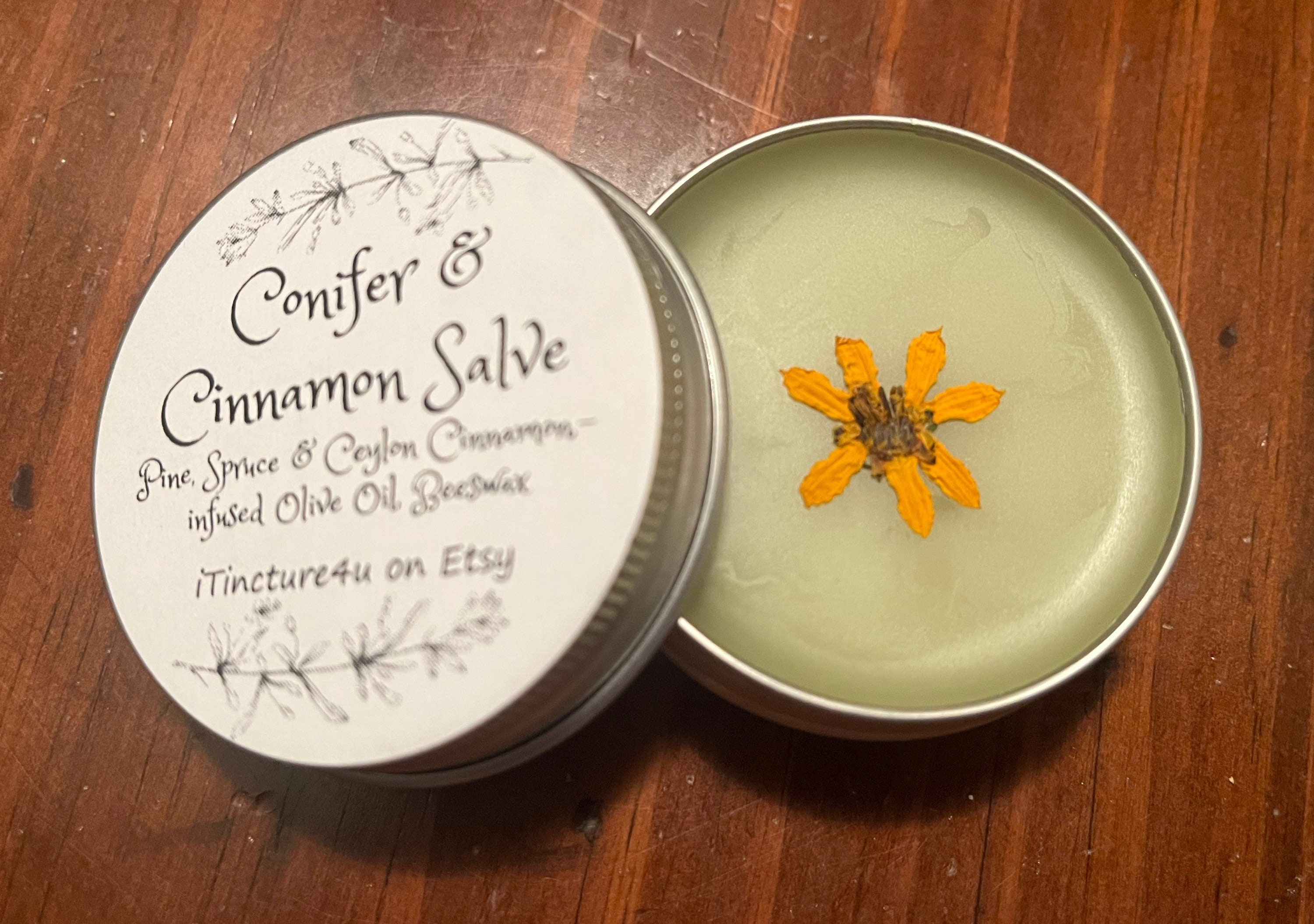 Conifer & Ceylon Cinnamon Salve - Etsy